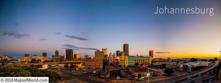 Infographic Depicting Johannesburg Tourist Attractions - Answers