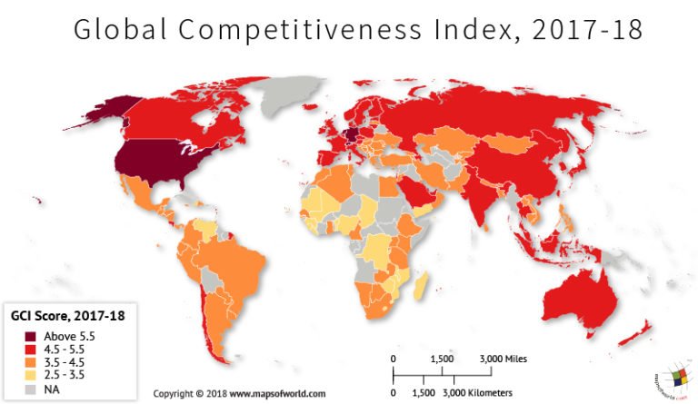What are the most competitive nations? - Answers