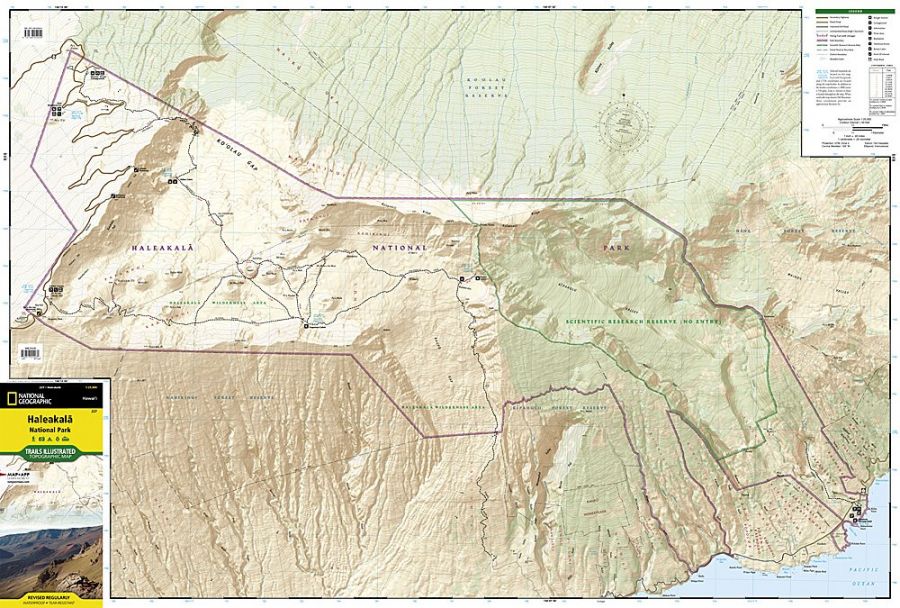 Haleakala National Park Map | Haleakala National Park