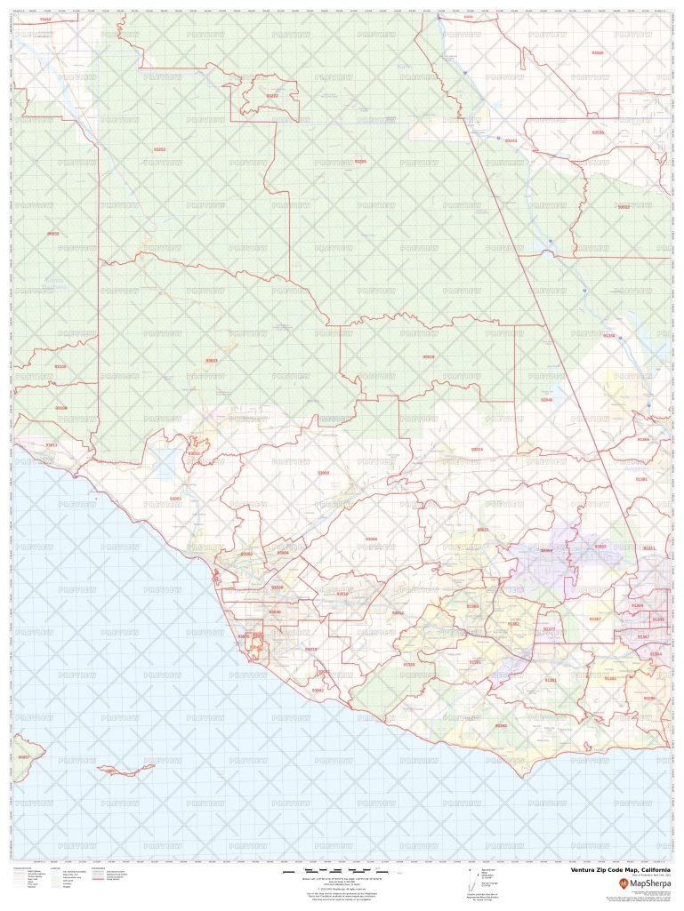 Ventura Zip Code Map California Ventura County Zip Codes Ventura Zip Code Map California Ventura County Zip Codes