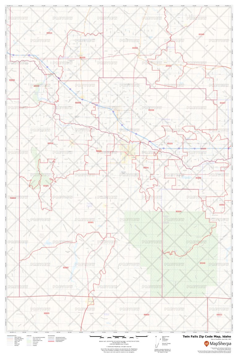 Twin Falls Zip Code Map Idaho Twin Falls County Zip Codes Twin Falls Zip Code Map Idaho Twin Falls County Zip Codes