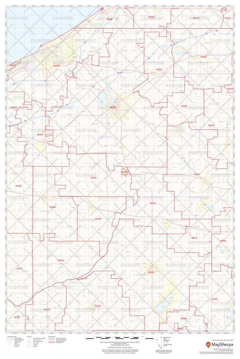 La Porte Zip Code Map Indiana La Porte County Zip Codes La Porte Zip Code Map Indiana La Porte County Zip Codes