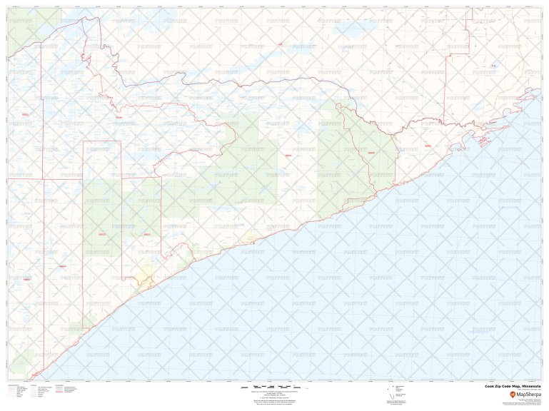 Cook Zip Code Map Minnesota Cook County Zip Codes Cook Zip Code Map Minnesota Cook County Zip Codes