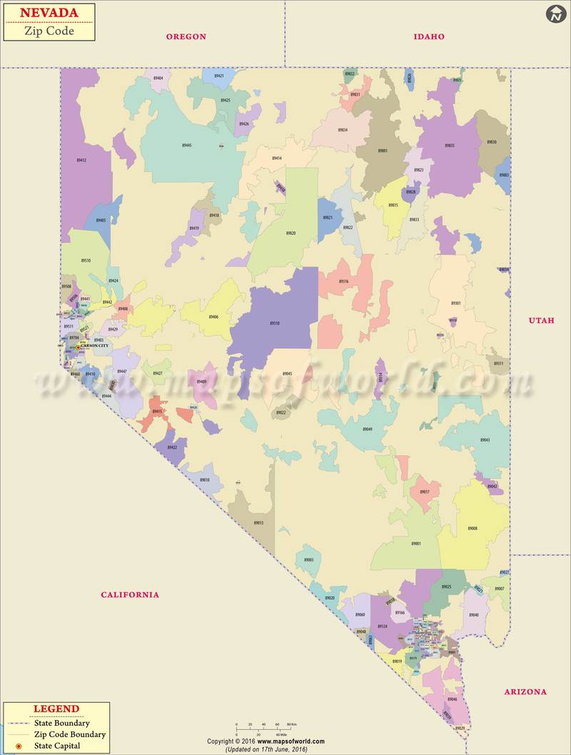 Nevada Zip Code Map Nevada Postal Code Nevada Zip Code Map Nevada Postal Code