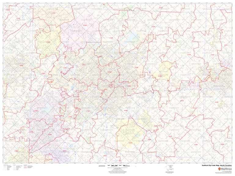 Guilford Zip Code Map North Carolina Guilford County Zip Codes Guilford Zip Code Map North Carolina Guilford County Zip Codes