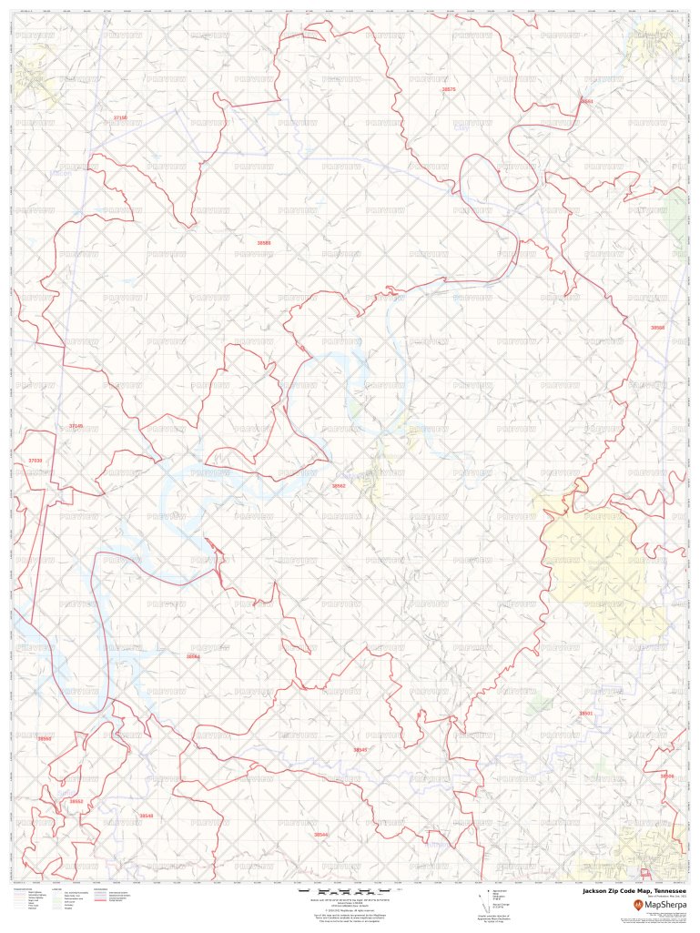 Jackson County Zip Code Map Jackson County Zip Code Map