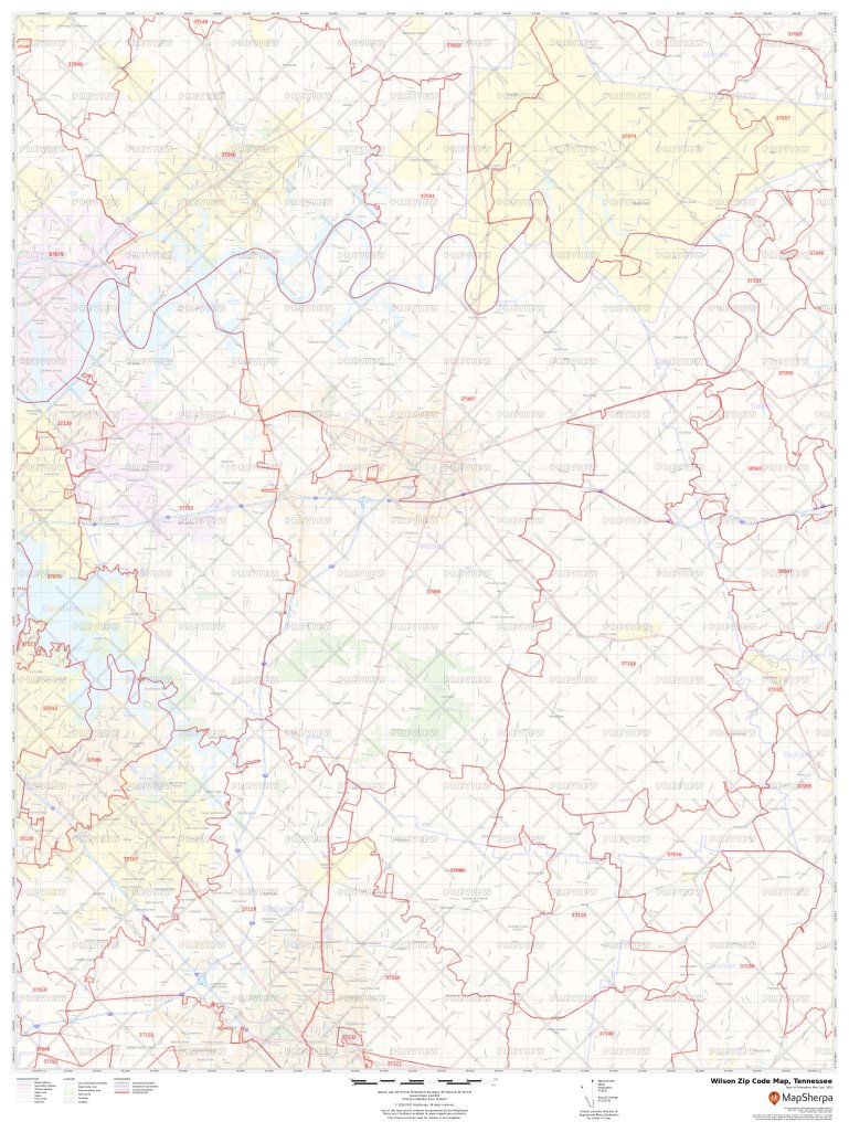 Wilson Zip Code Map Tennessee Wilson County Zip Codes Wilson Zip Code Map Tennessee Wilson County Zip Codes
